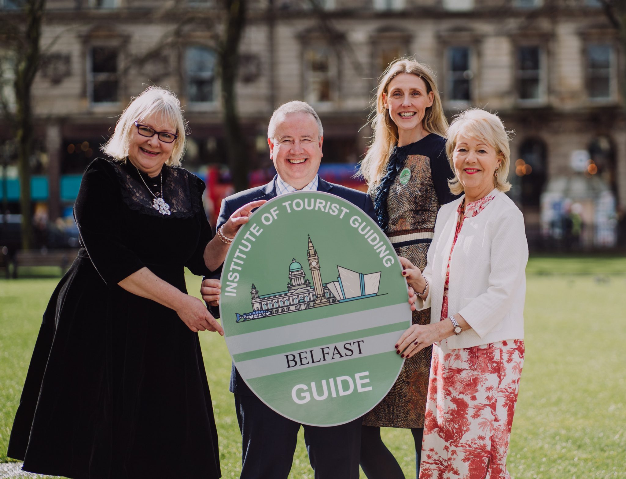 Belfast’s Green Badge Tourist Guides graduate · BUSINESSFIRST