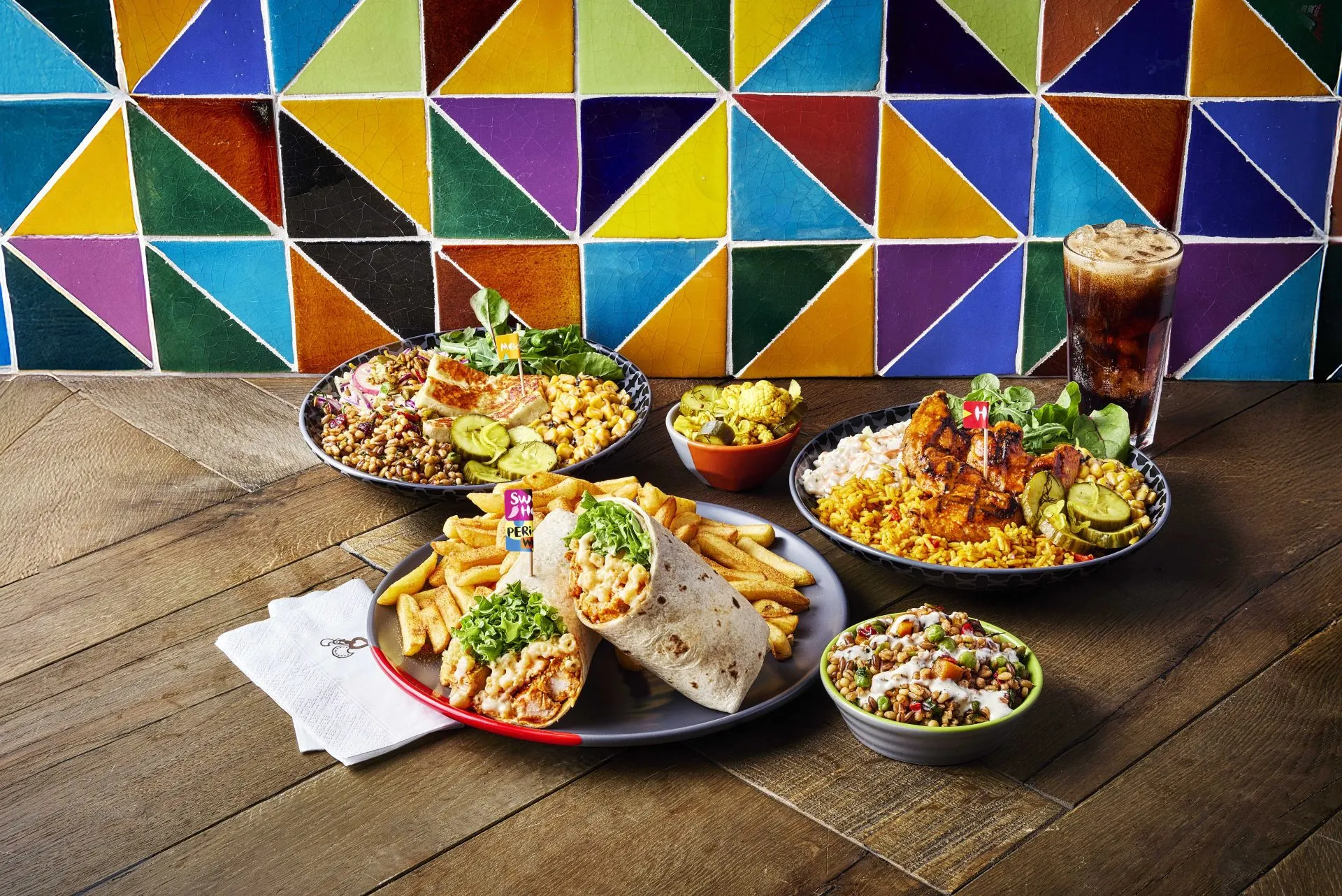 Nando’s has launched a PERi-Mac & Cheese Wrap and new spice Sweet Heat ...